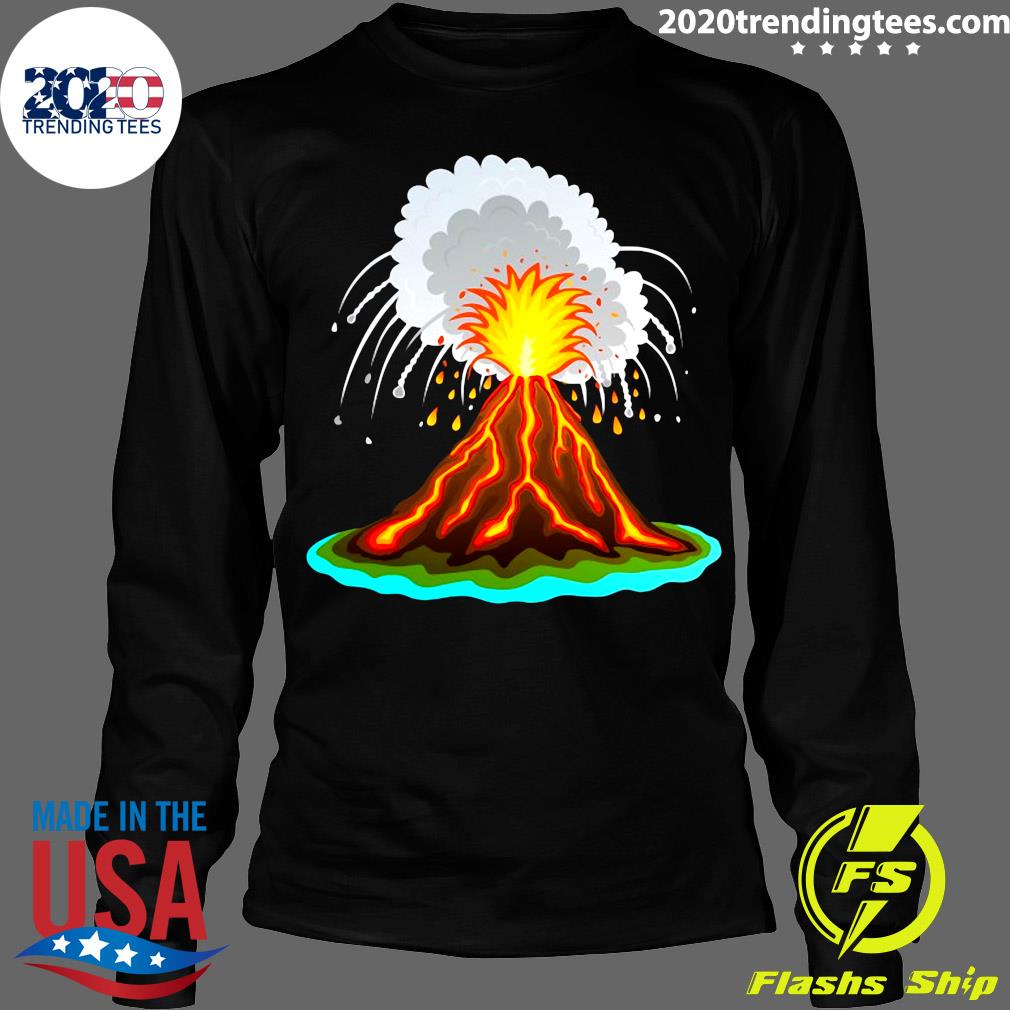 Cool Volcano Eruption Volcanic Eruption Lava Magma Shirt - 2020 ...