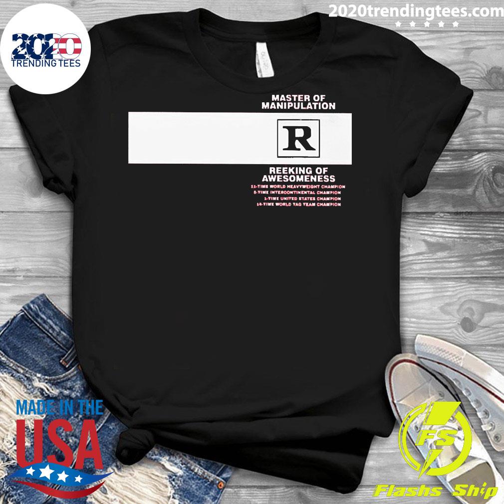 Master Of Manipulation Reeking Of Awesomeness Shirt - 2020 Trending Tees