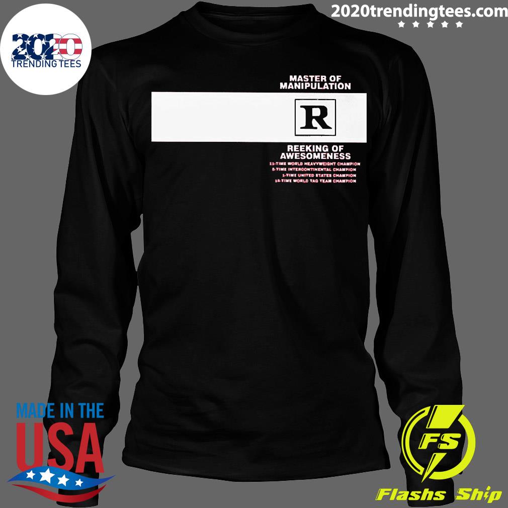 Master Of Manipulation Reeking Of Awesomeness Shirt - 2020 Trending Tees