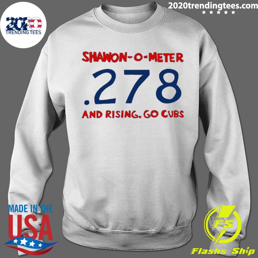 Official shawon-O-Meter 278 And Rising Go Cubs T-shirt - 2020 Trending Tees
