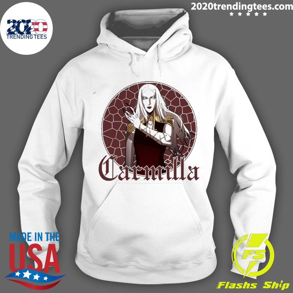 Official netflix Castlevania Carmilla Portrait Lovers T-shirt - 2020 ...
