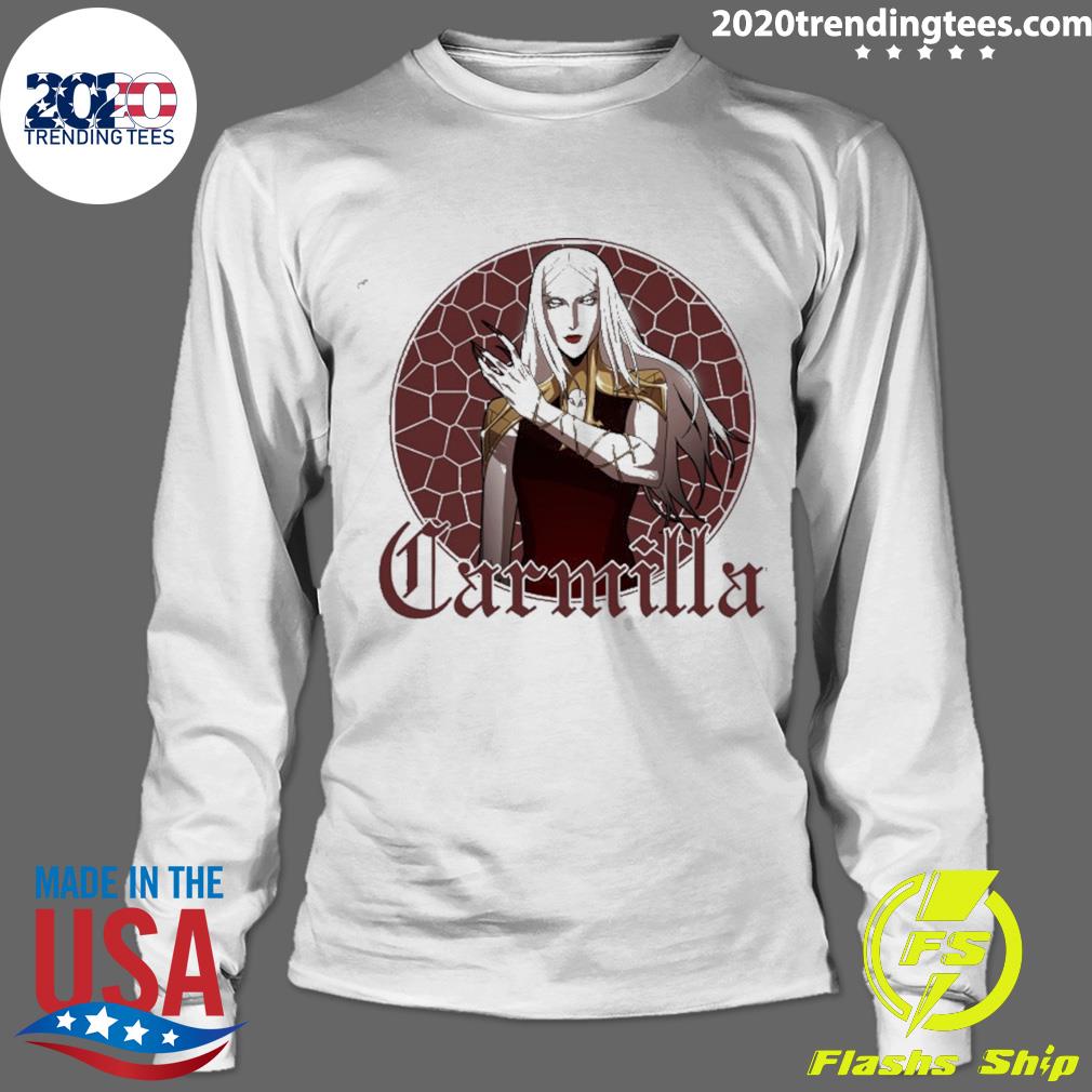 Official netflix Castlevania Carmilla Portrait Lovers T-shirt - 2020 ...