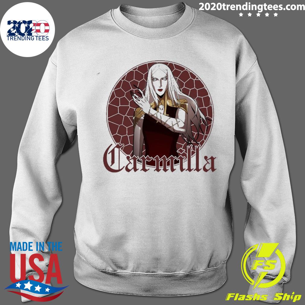 Official netflix Castlevania Carmilla Portrait Lovers T-shirt - 2020 ...