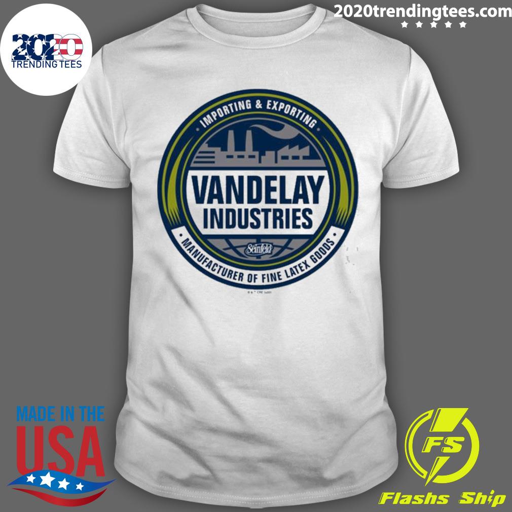 Official vandelay Industries Logo Seinfeld T-shirt - 2020 Trending Tees