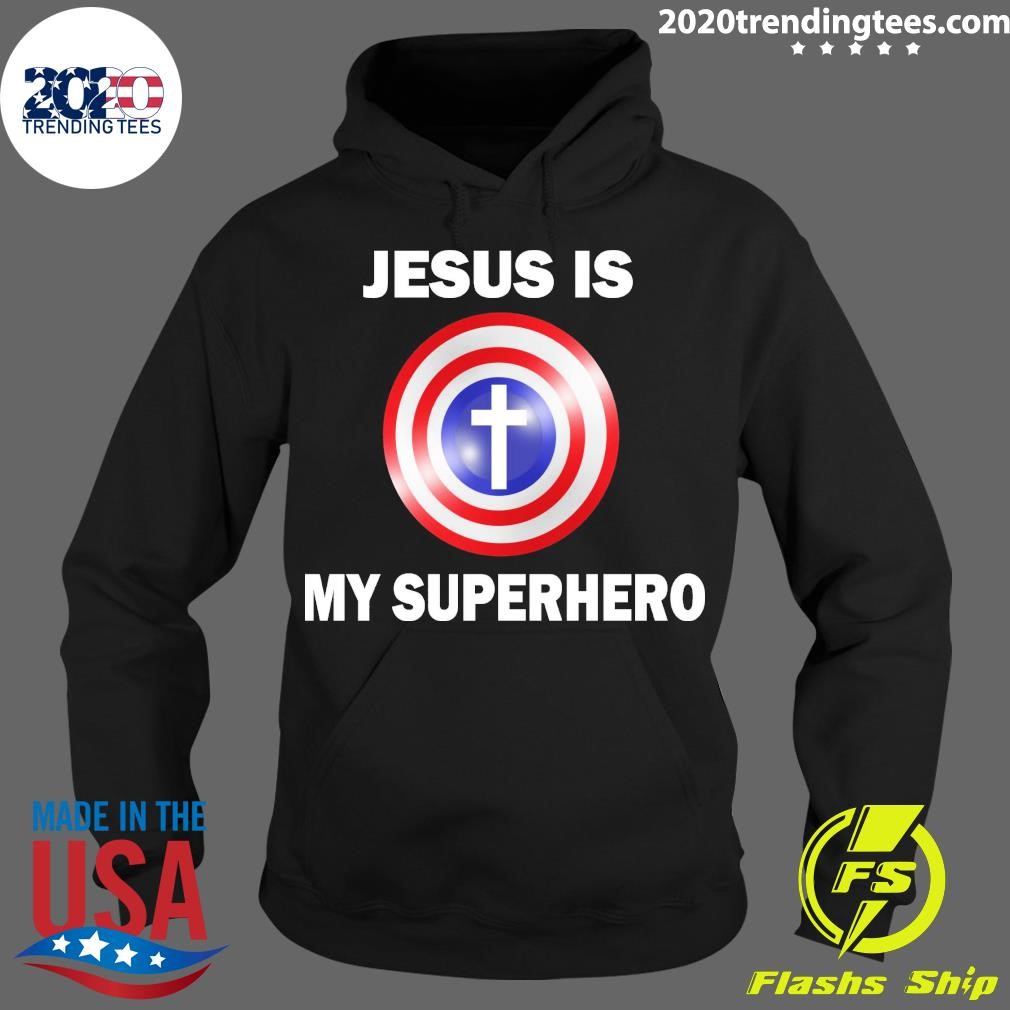 Original Captain Jesus Is My Superhero Cross T-shirt - 2020 Trending Tees