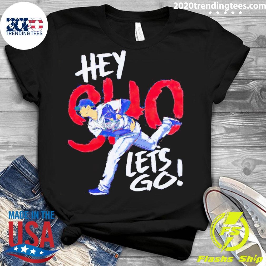 Original Los Angeles Shohei Ohtani Hey Sho Let’s Go T-shirt - 2020 ...