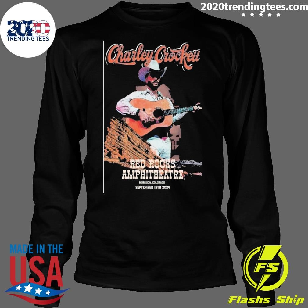 Original Charley Crockett September 12 2024 Red Rock Amphitheatre ...