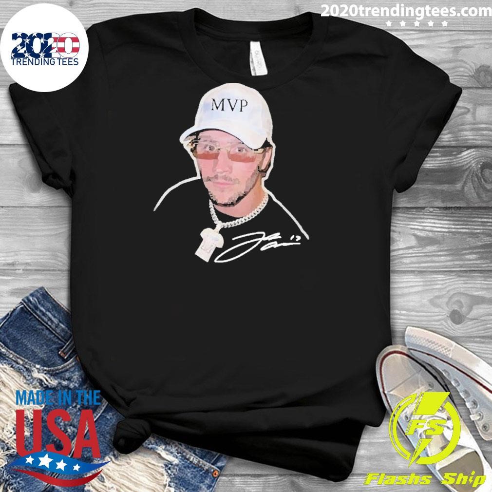 Official Funny Josh Allen Mvp Signature 2025 T-Shirt - 2020 Trending Tees