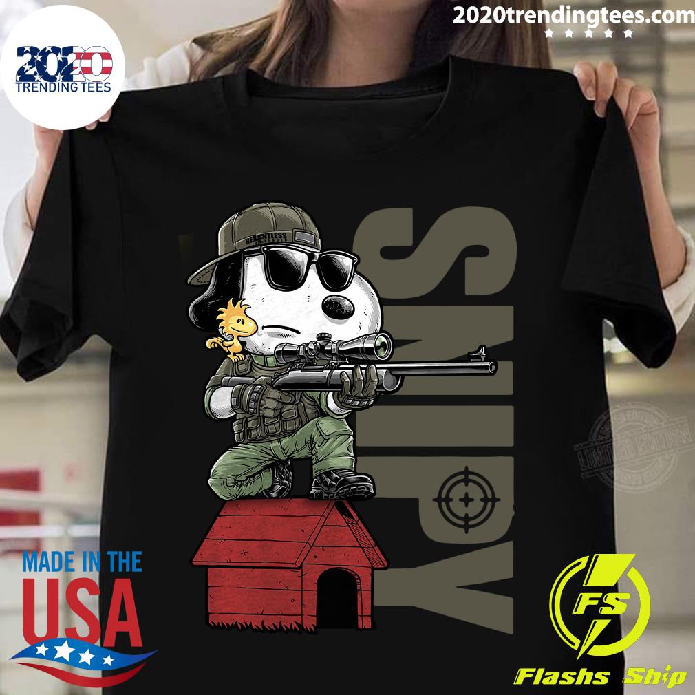 Snoopy Sniper Shirt - 2020 Trending Tees
